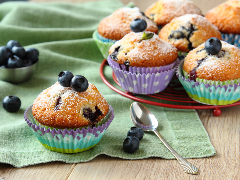 Muffini od banane i borovnica - CentarZdravlja