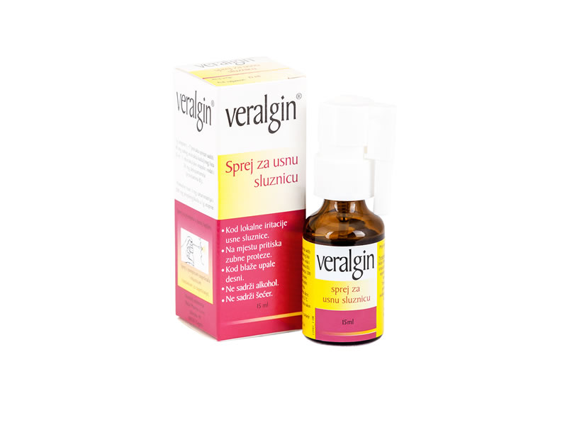 Veralgin® sprej za usnu sluznicu - CentarZdravlja