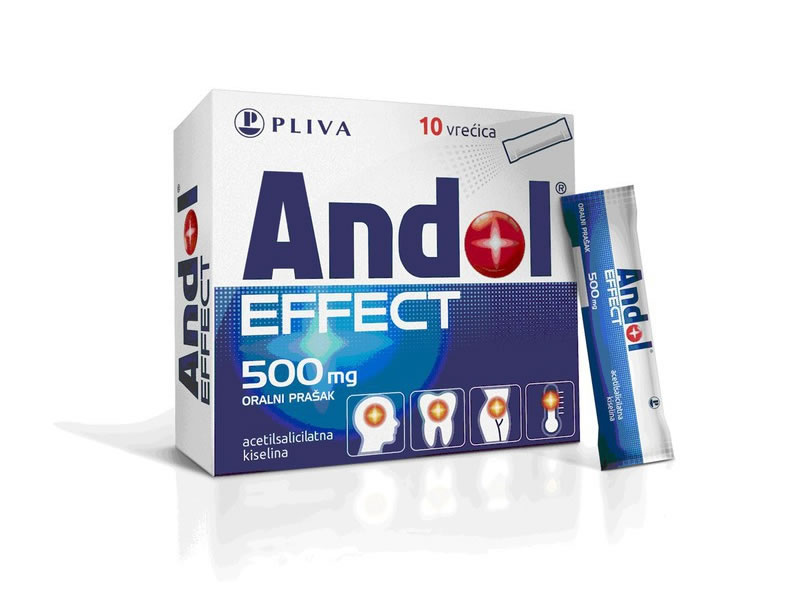 Andol Effect 500 mg oralni prašak - CentarZdravlja