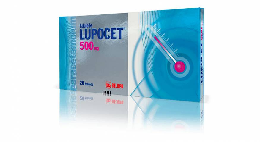 Lupocet 500 mg tablete - CentarZdravlja