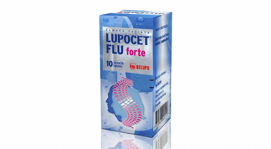 Lupocet Flu Forte šumeće tablete - CentarZdravlja