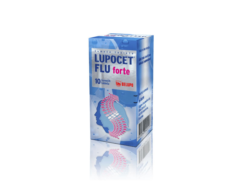 Lupocet Flu Forte šumeće tablete - CentarZdravlja