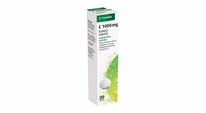 C 1000 mg šumeće tablete - CentarZdravlja