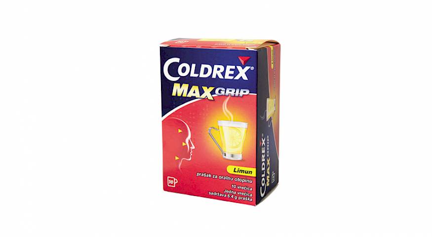 Coldrex MaxGrip Limun prašak za oralnu otopinu - CentarZdravlja