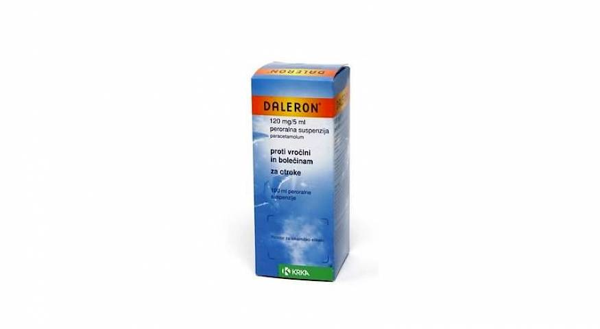 Daleron 120 mg/5 ml oralna suspenzija - CentarZdravlja