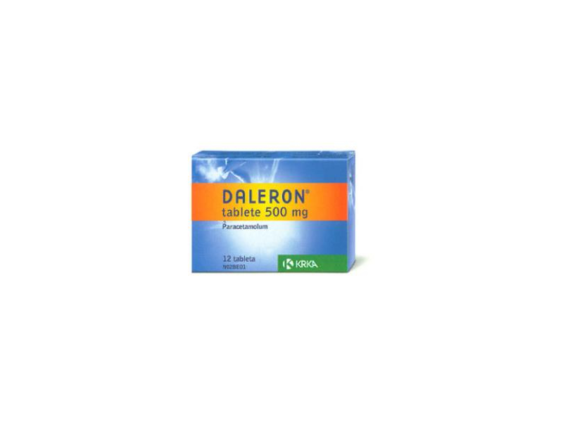 Daleron 500 mg tablete - CentarZdravlja