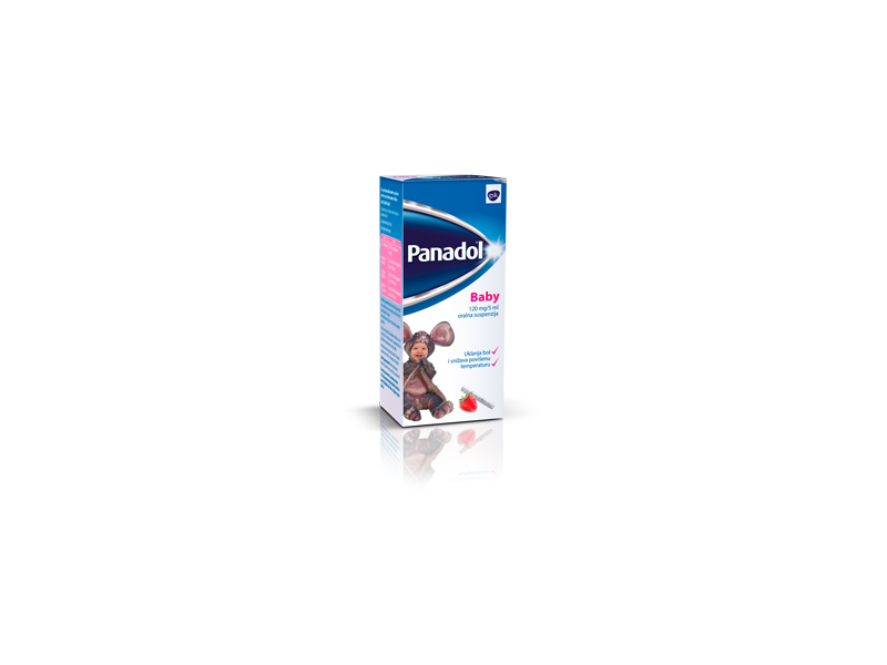 Panadol Baby 120 mg/5 ml oralna suspenzija - CentarZdravlja