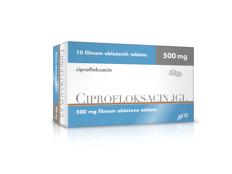 Ciprofloksacin JGL tablete - CentarZdravlja