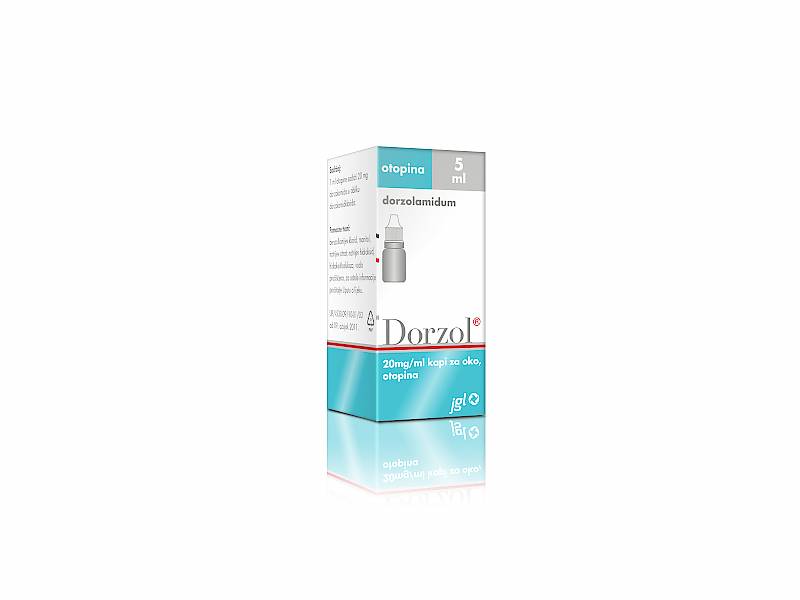 Dorzol 20 mg/ml kapi za oko, otopina - CentarZdravlja