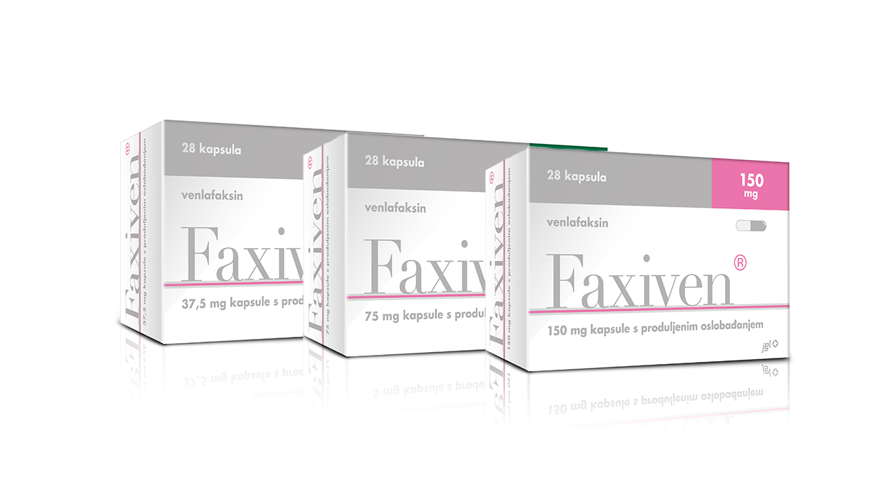 Faxiven 150 mg kapsule s produljenim oslobađanjem - CentarZdravlja