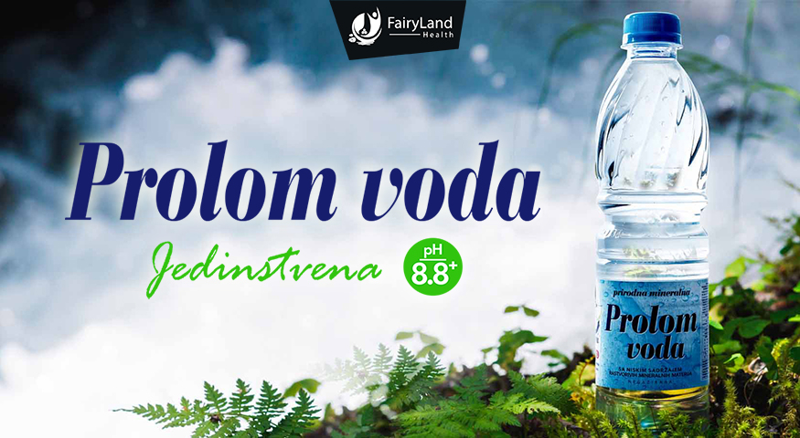 Prolom voda – Prirodna mineralna voda pH 8.8+ - CentarZdravlja