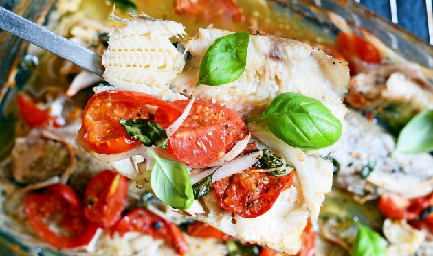 Bijela riba u pećnici na mediteranski način - CentarZdravlja